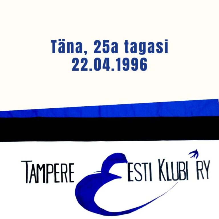 Veerand sajandit Tampere Eesti Klubi. Videomeenutus - Eesti ...